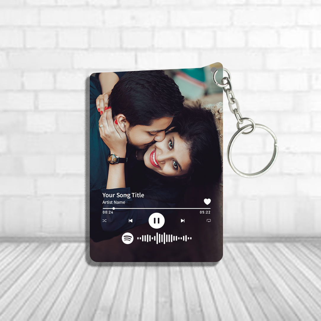 Personalized Spotify Keychain – PICKYPOMP
